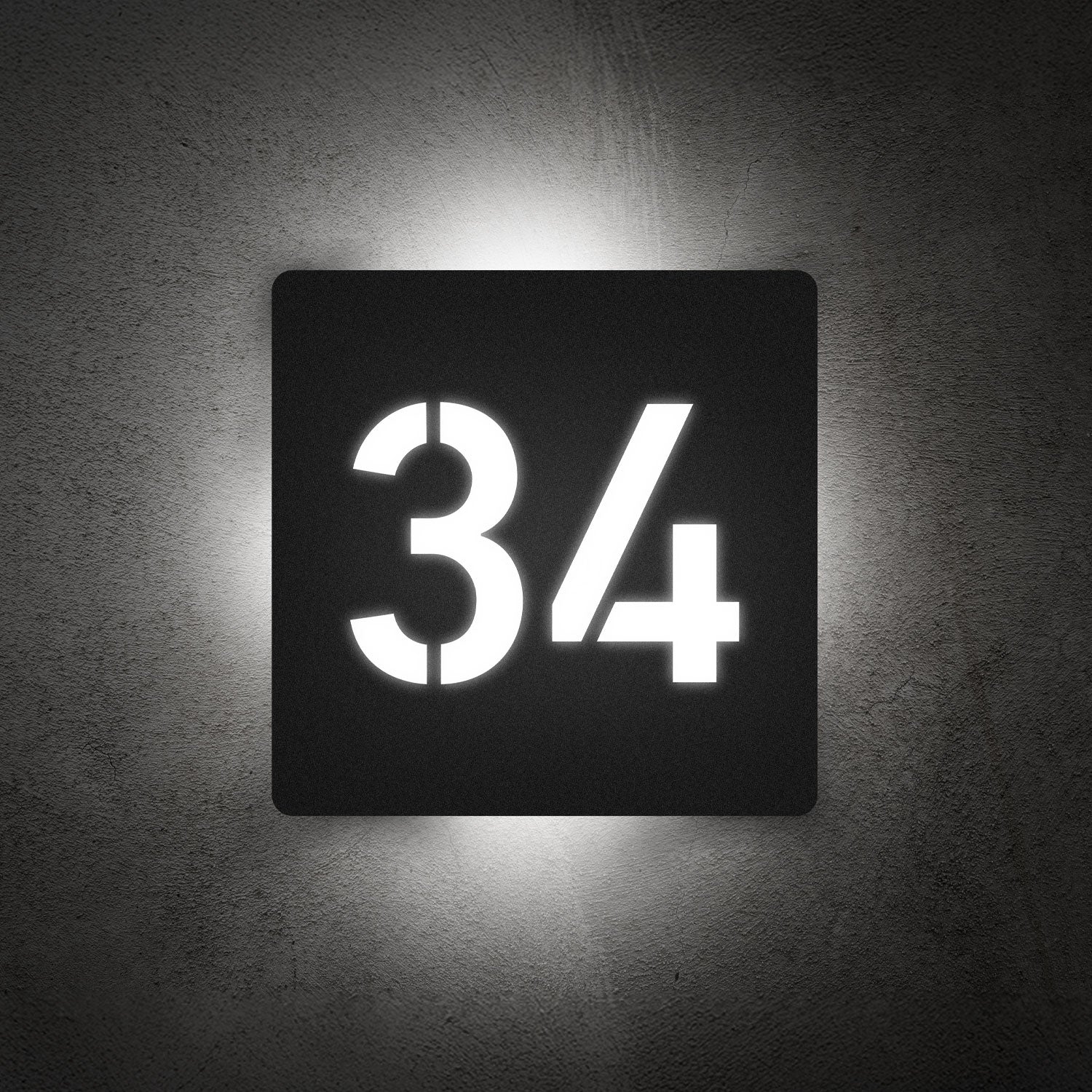 Personalized house numbers, modern | NumberFix