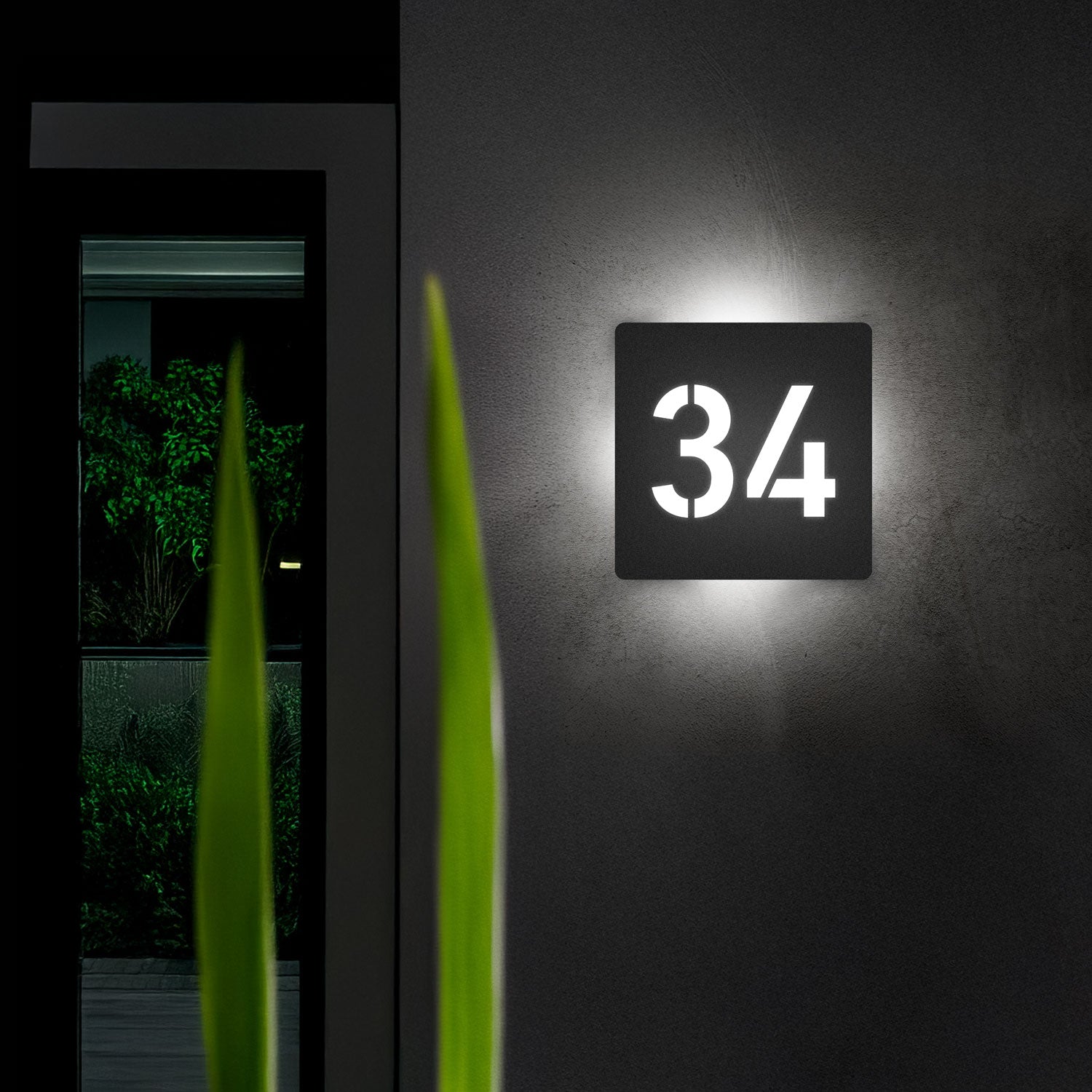 Personalized house numbers, modern | NumberFix