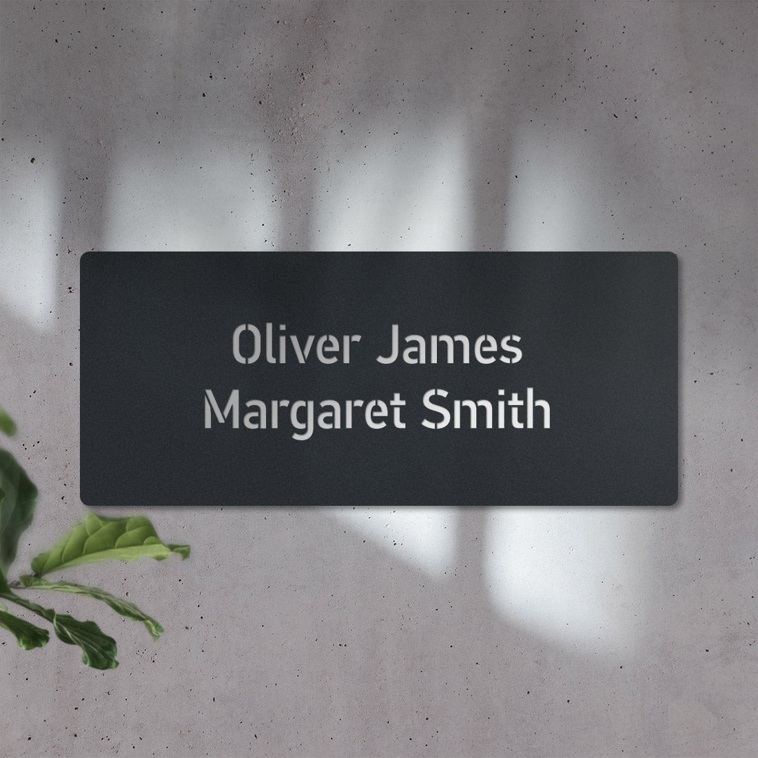 Name plates: customize your home entrance plate online. – NumberFix