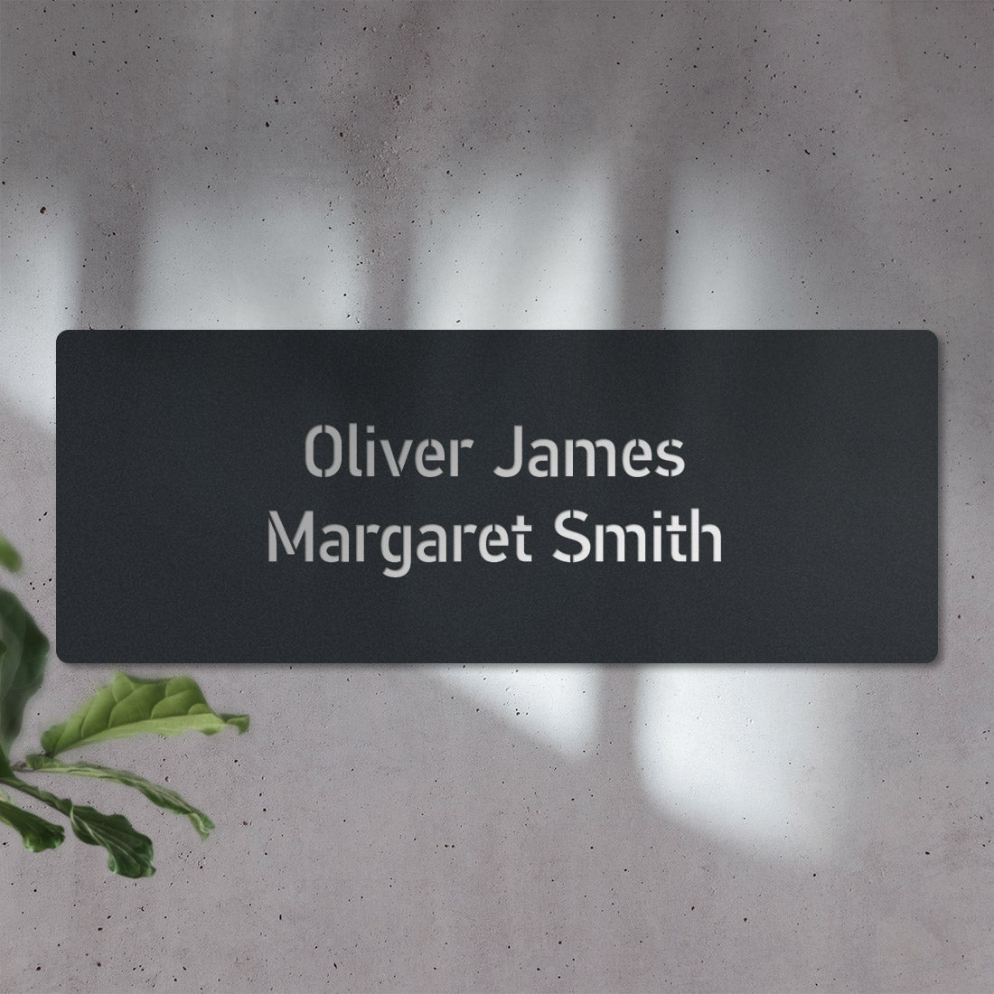 Name plates: customize your home entrance plate online. – NumberFix