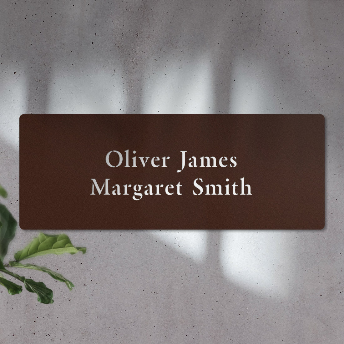 Name plates: customize your home entrance plate online. – NumberFix