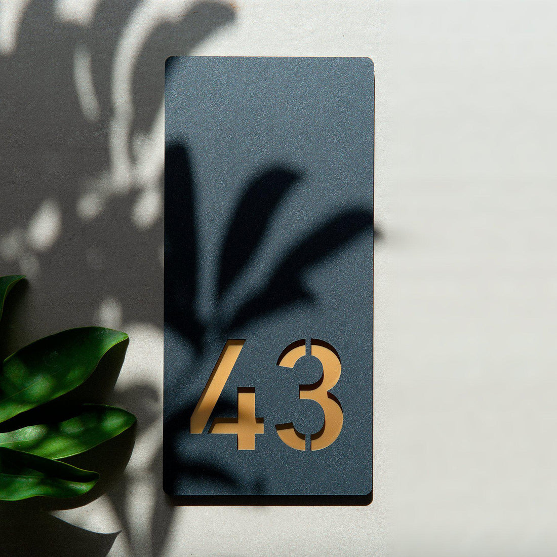 Personalized house numbers, modern | NumberFix